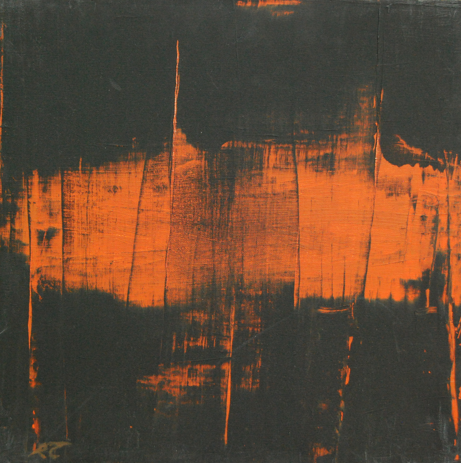 Visuma 6, 2012, drb., akrilas, 40x40 cm | Kauno langas