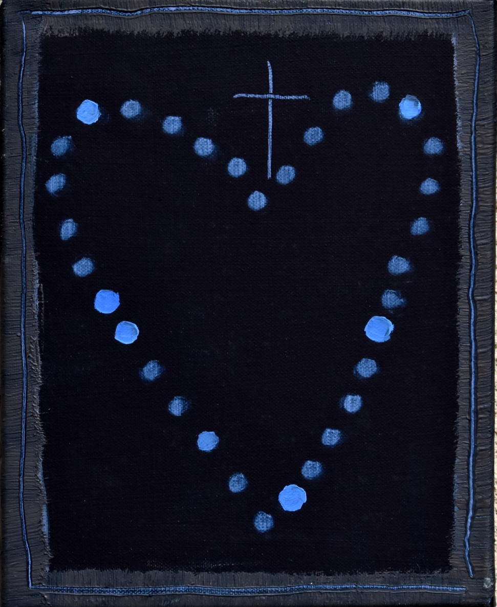 Votai, 2023, drobė, aliejus, 30x24 cm | Kauno langas